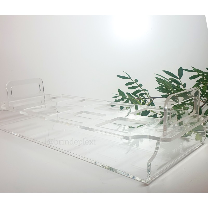 Support verrines plexiglas